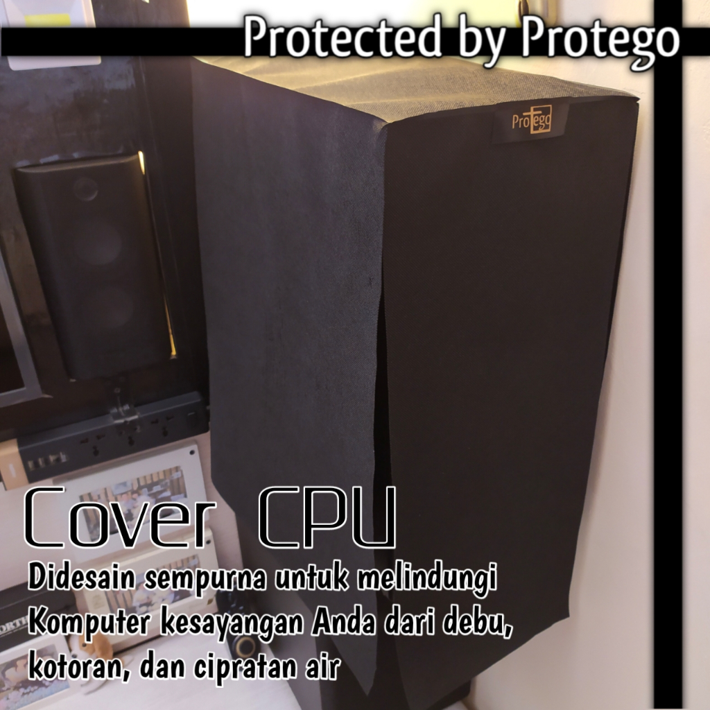 LAYAR Computer Desktop CPU Cloth Cover Anti Dust PART 1 PROTEGO ...