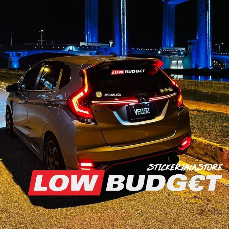 Low BUDGET CUTTING Sticker Car Sticker | Shopee Malaysia