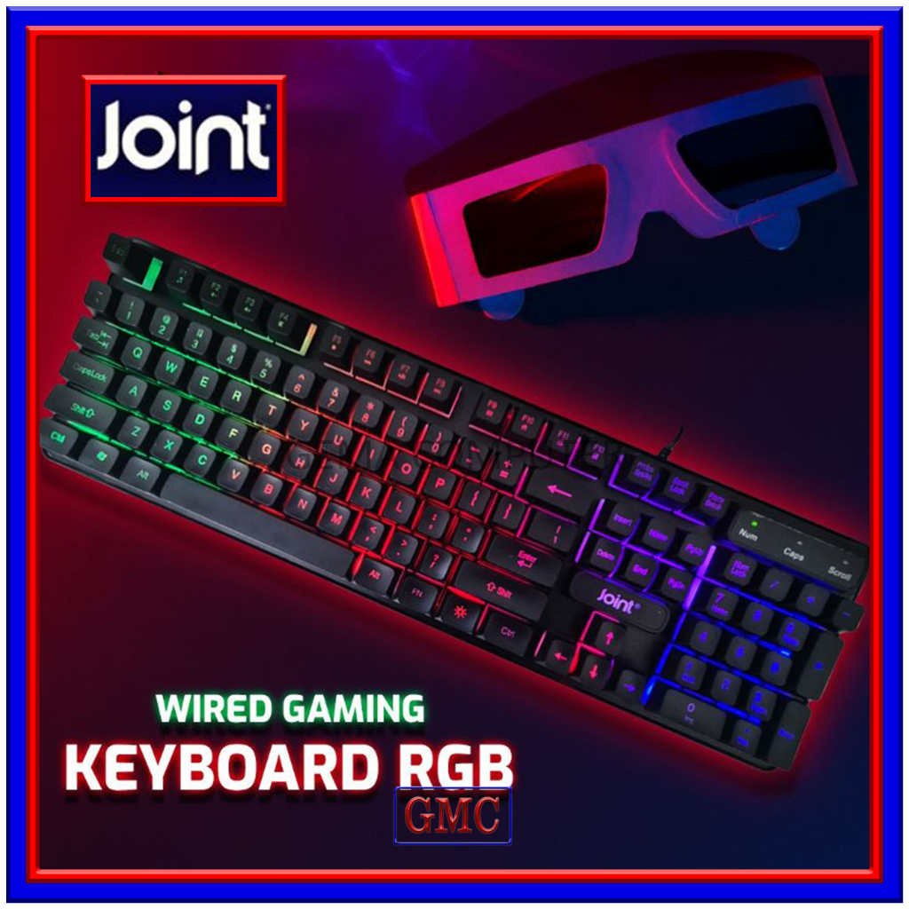 Joint Wired Gaming Keyboard Gaming Keyboard | Shopee Malaysia