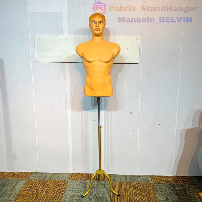 Male Adult Mannequin | Adult Hair Torso | Adult Mannequin Has Head and ...
