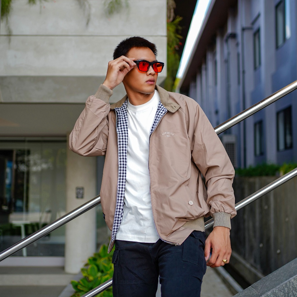 Rown Division Official Harrington Jacket Cream - Rowndvsn Harrington ...