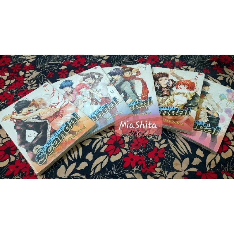 Manhwa Comic Set A Mysterious Scandal Vol 1-5end by Kim Yun-A | Shopee ...