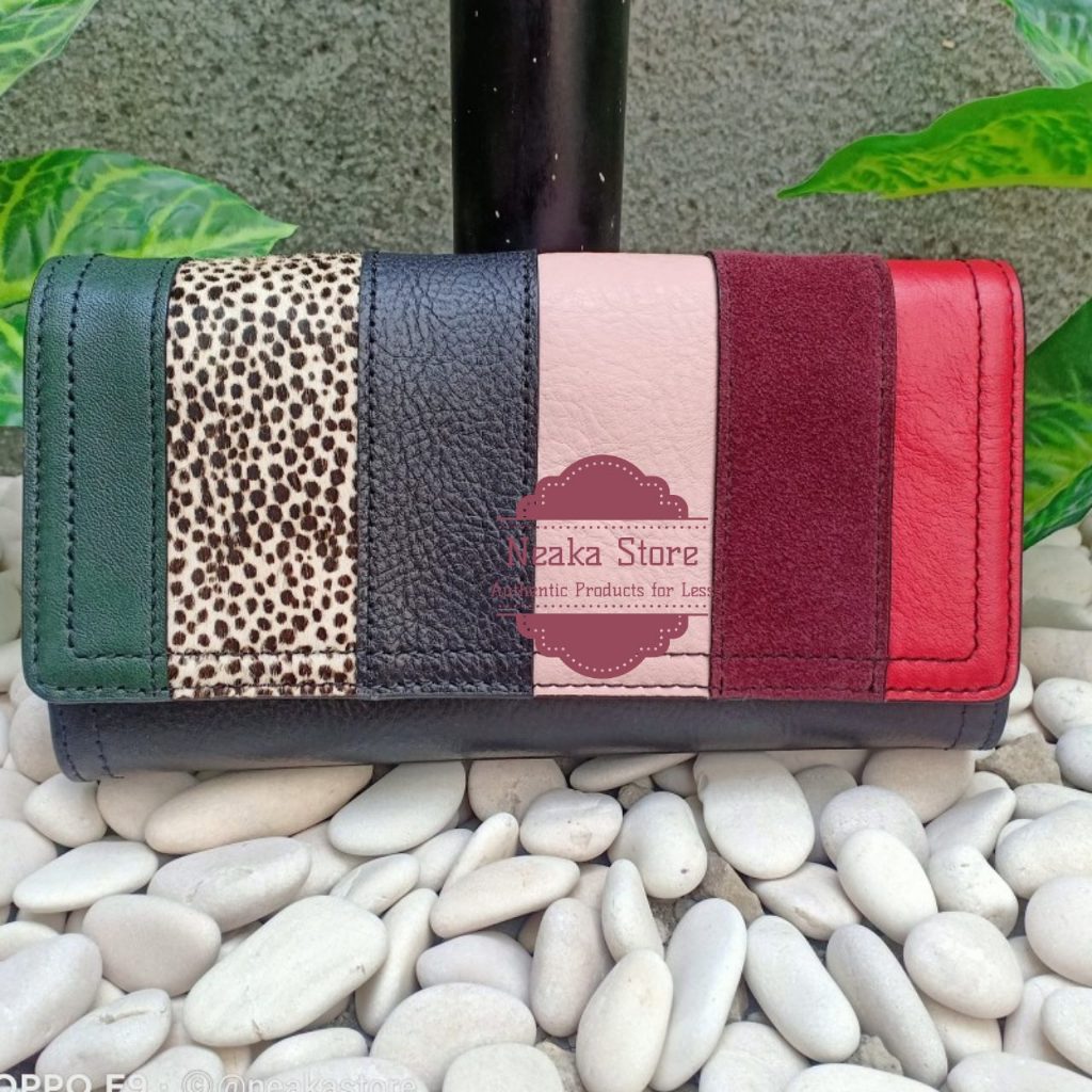 Foss Logan RFID Flap Clutch Patchwork SL Women's Wallet7967191 - Defect ...