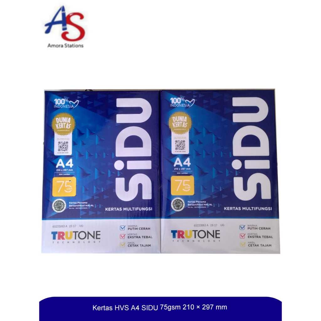 Hvs A4 SIDU Paper 75gsm 210x297mm | Shopee Malaysia