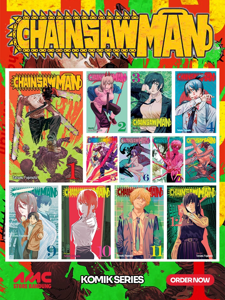 (English) Komik Chainsaw Man Collection - Tatsuki Fujimoto - Manga | Shopee Malaysia