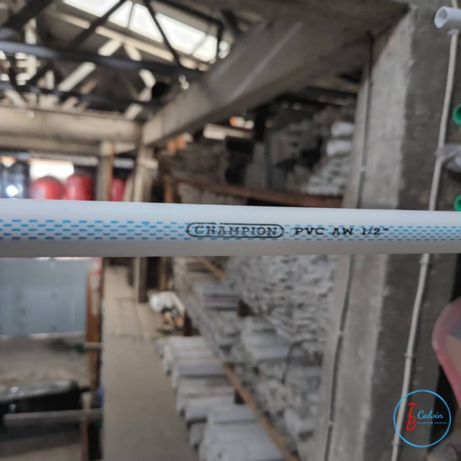 Champion AW 1/2 inch PVC Pipe (1 Meter) | Shopee Malaysia