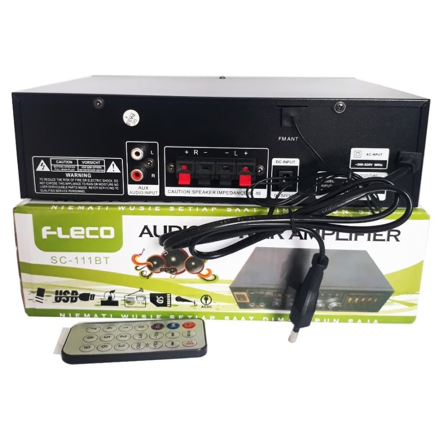 Amplifier Bluetooth Mini SC-111BT Power Amplifier Stereo | Shopee Malaysia
