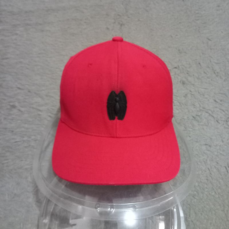 Original rubber logo spiderman hat marvel collab cap10 own photos ...