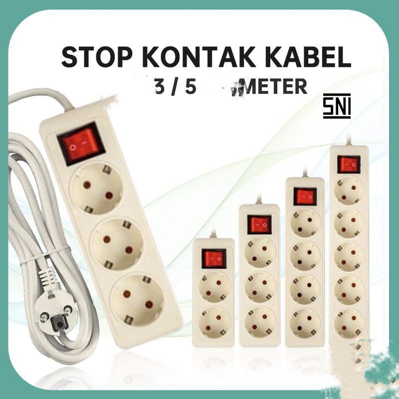 Contact STOP + CABLE specifications 3 and 5 HOLES cable length 3/5 ...