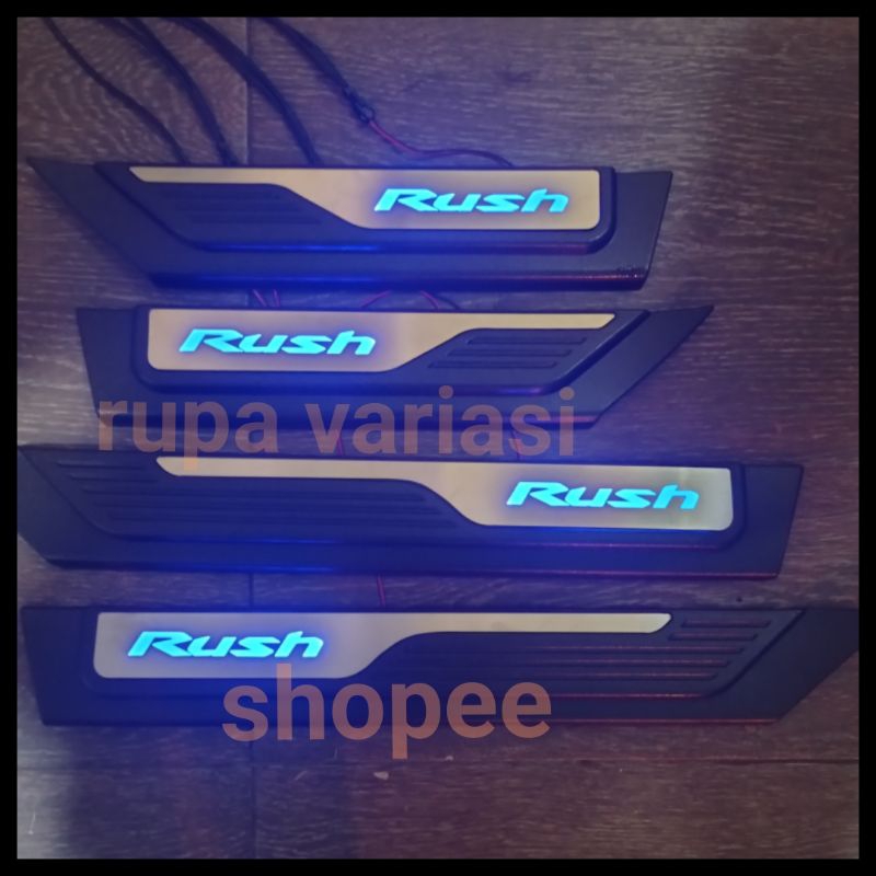 Toyota all new rush car door side sill plate 2018 to 2024 2019 2020 ...