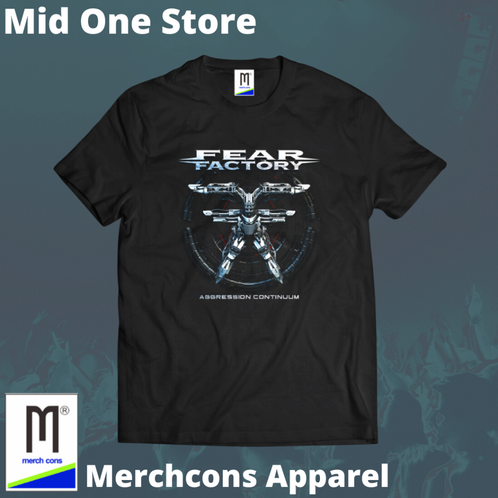 Mod302/kaos BAND FEAR FACTORY TAG MERCHCONS SIZE Outside/KAOS MUSIK ...