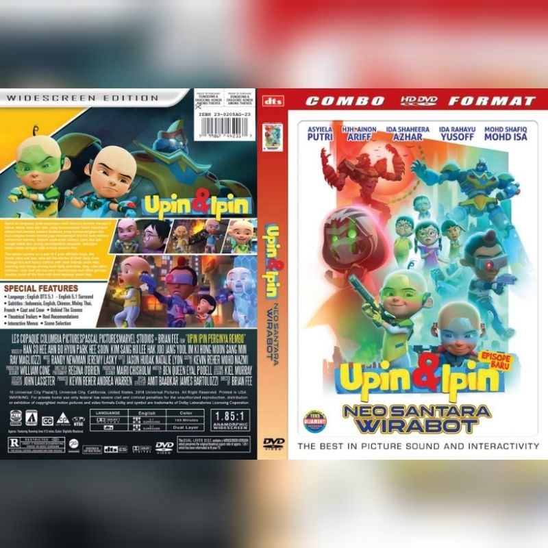 UPIN IPIN NEO SANTARA WIRABOT Animation Film Cassette - 2023 - HD ...