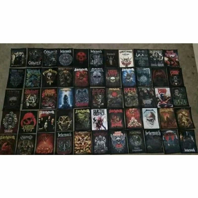 Custom backpatch Large jumbo Back emblem Unit | Shopee Malaysia
