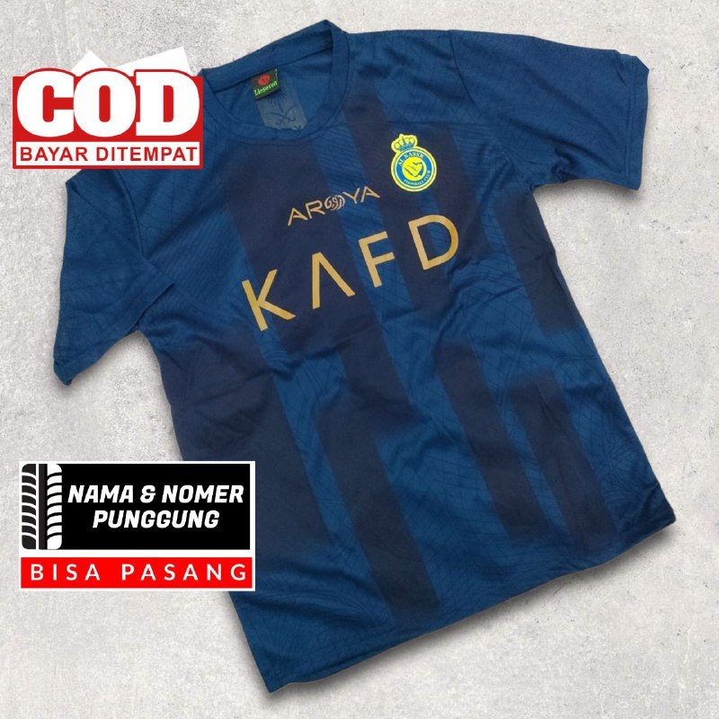 Jersey Al Naser Navy Away Ronaldo Team 2023/2024 Season Newest Cool Set ...