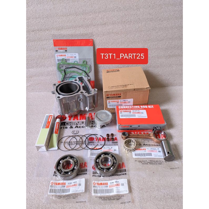 Seher BLOCK PACKAGE (2PV) YAMAHA MX KING 150/X ABRE 150/R15 V2 | Shopee ...