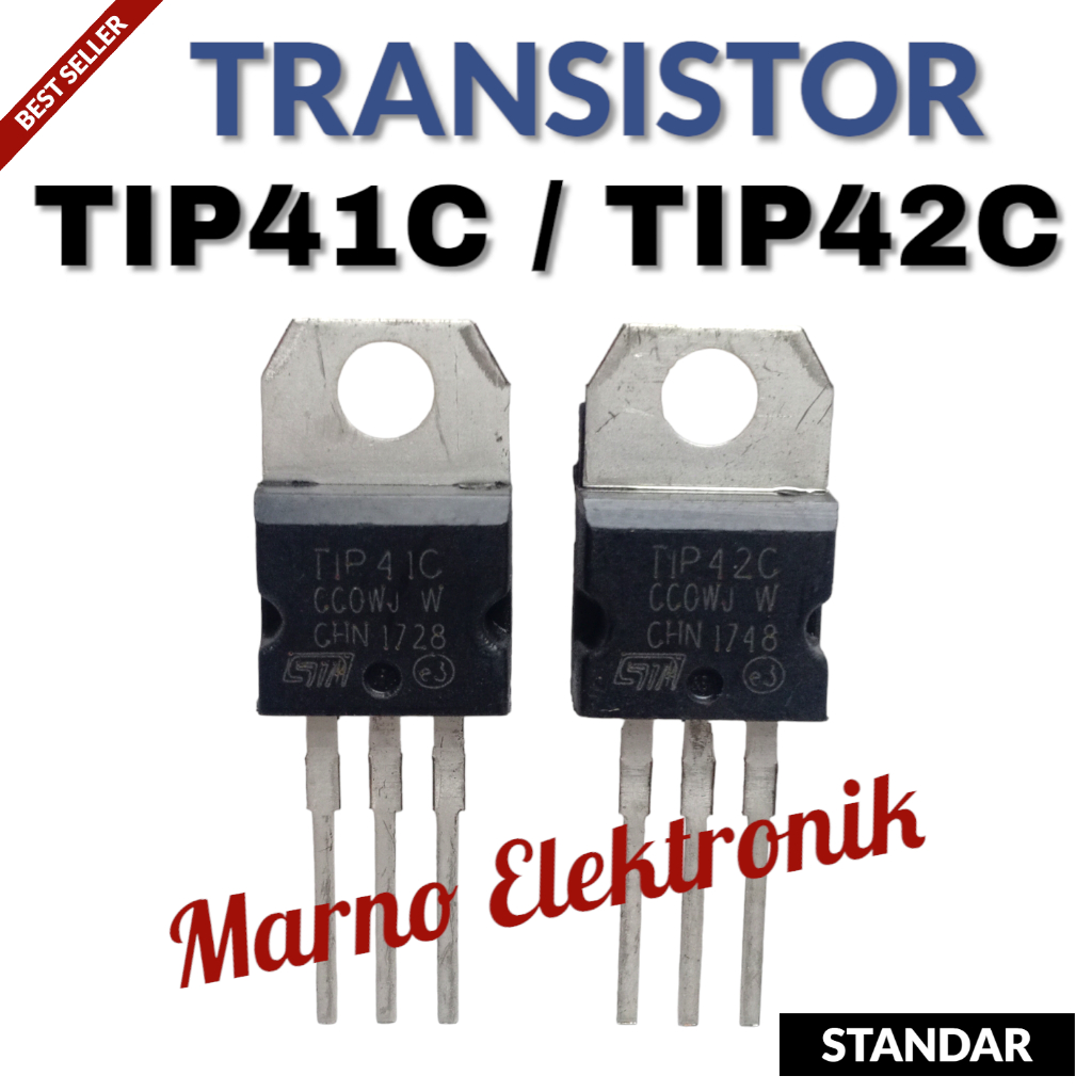 Transistor TR TIP41C TIP42C TIP 41C TIP 42C TIP41 TIP42 TIP 41tip 42 Standard | Shopee Malaysia