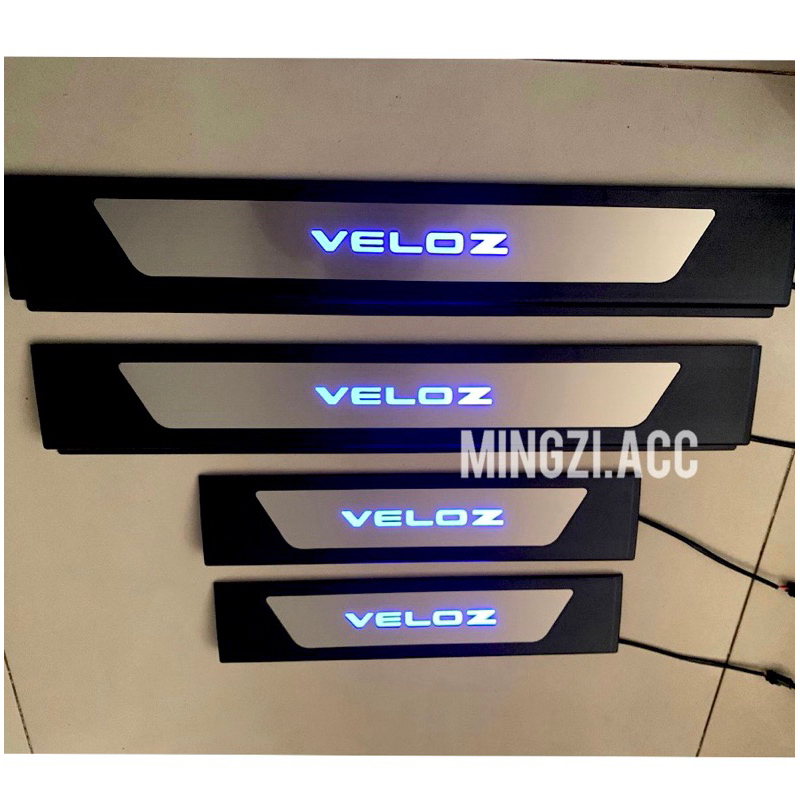HITAM Veloz 2022 2023 2024 SIDE SCUFF SIDE SCUFF CHROME Black CHROME ...