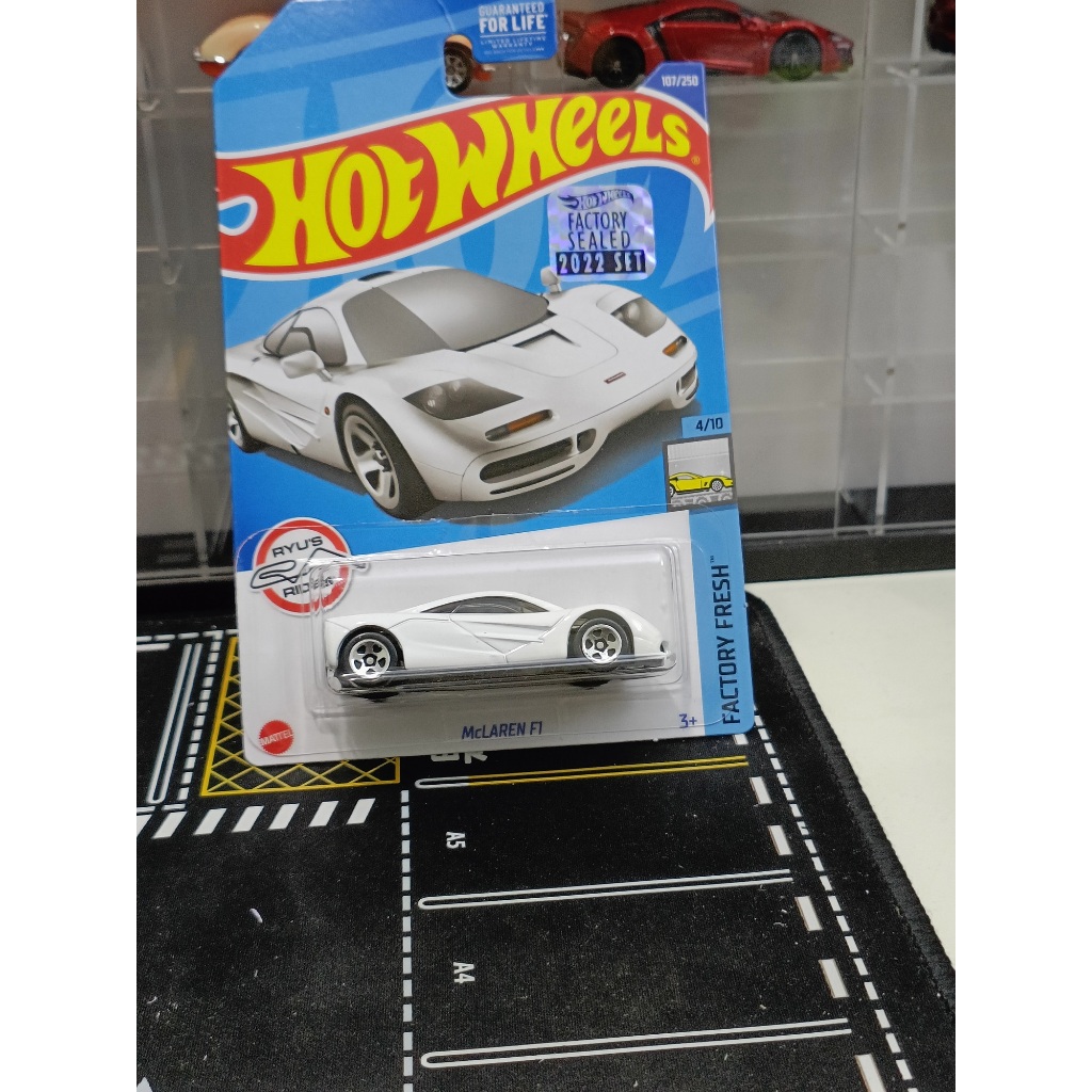 Hot Wheels McLaren F1 White Recolor Factory Sealed 2022 | Shopee Malaysia