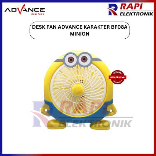 Desk FAN / ADVANCE CHARACTER TABLE FAN BF08A MINION | Shopee Malaysia
