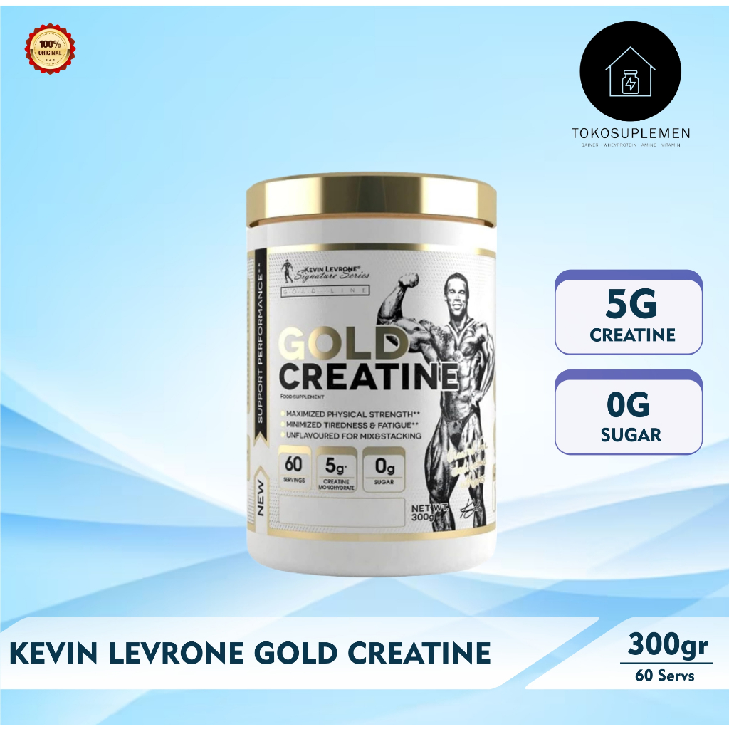 Kevin LEVRONE CREATINE MONOHYDRATE 60servings (300GR) | Shopee Malaysia