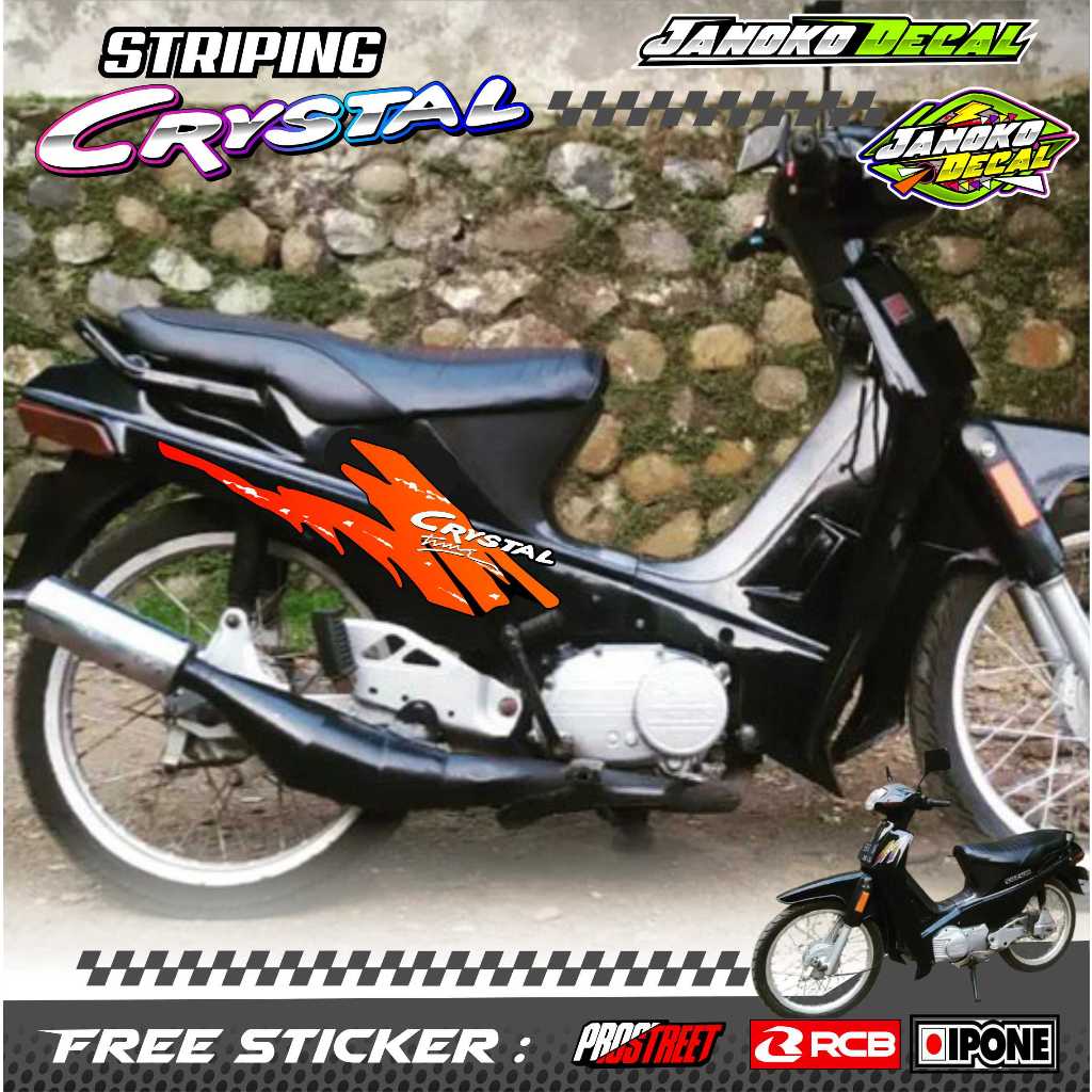 Suzuki CRYSTAL Motorcycle Variation STRIPING/SUZUKI CRYSTAL Motorcycle ...