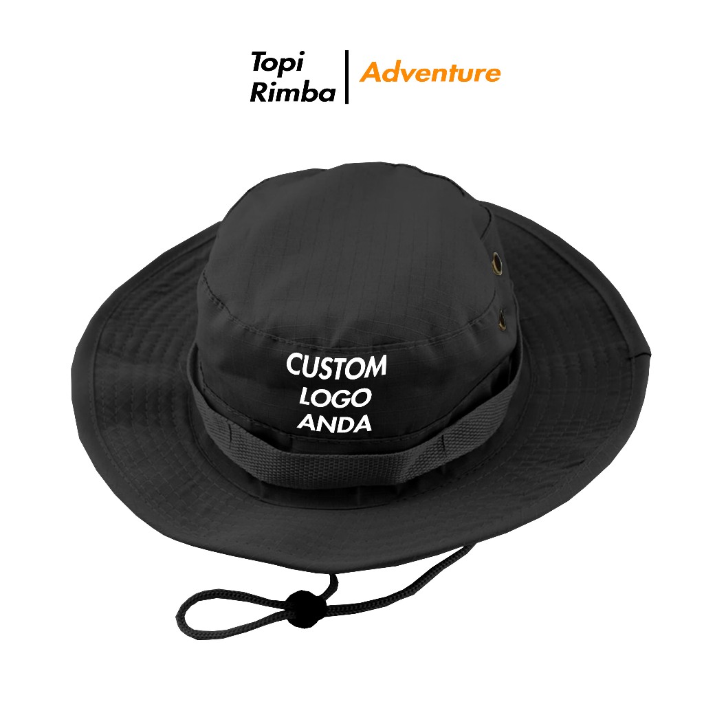 Free Custom Jungle Hats with DTF Screen Printed Logo - Premium Outdoor ...