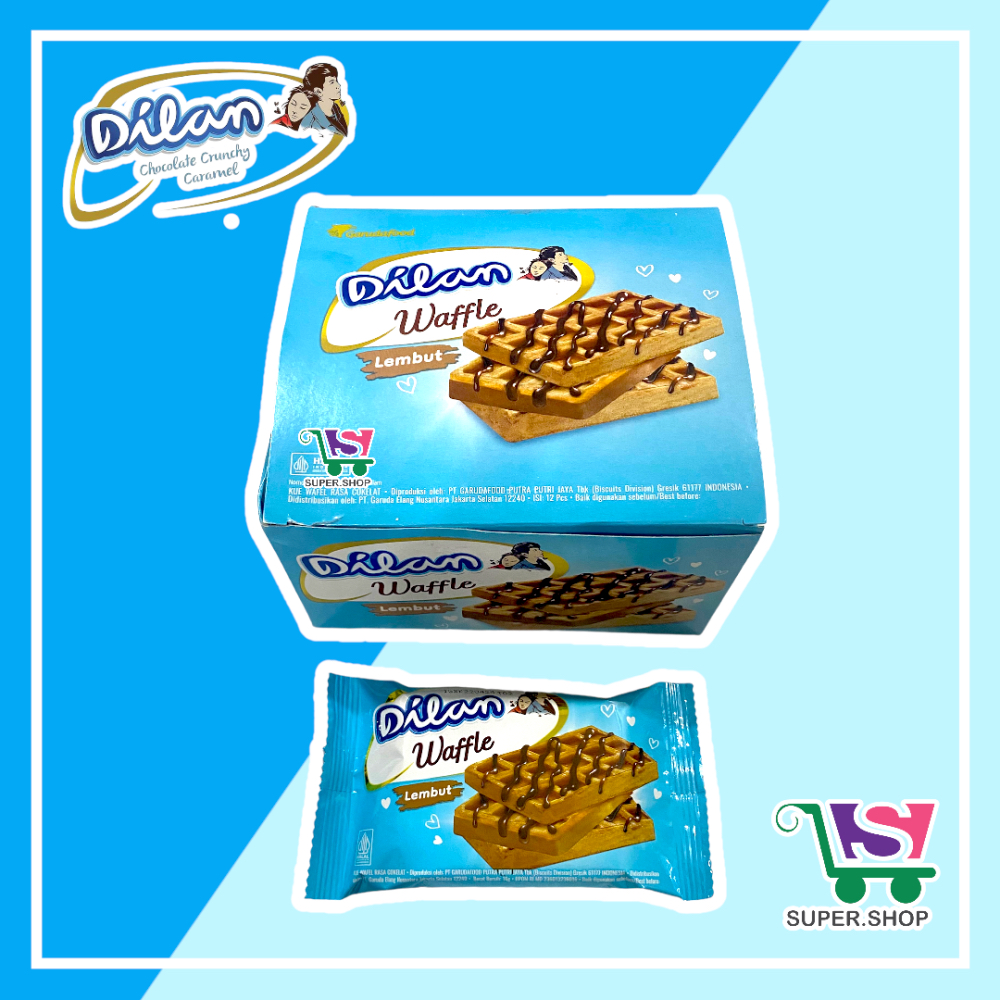 Dilan Waffle Soft Waffle Cake PACK (12Pc Contents) | Shopee Malaysia