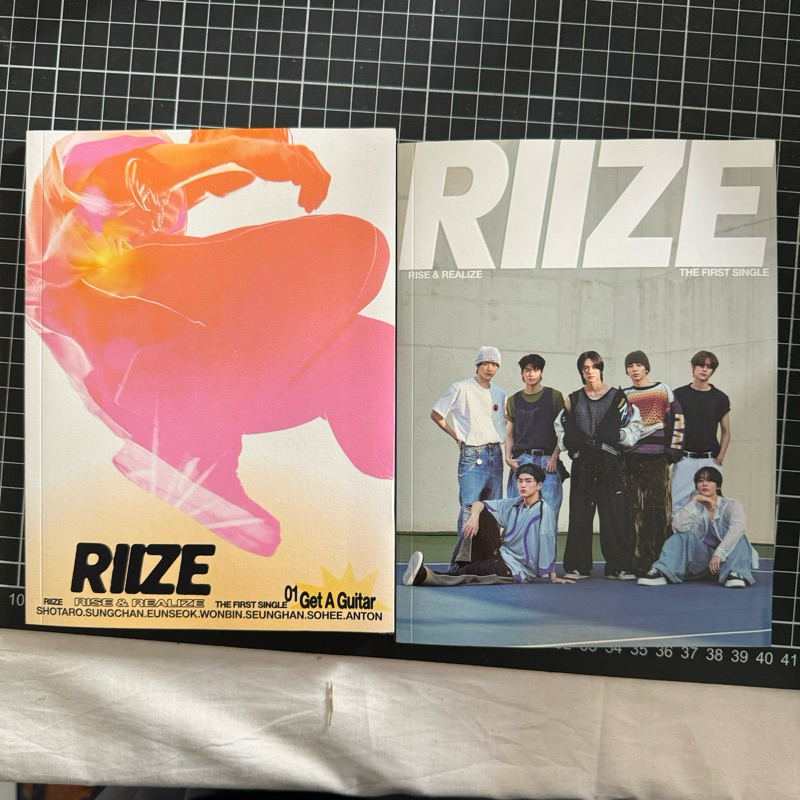Rize GET A GUITAR ALBUM ONLY UNSEALED (NO PC) | Shopee Malaysia