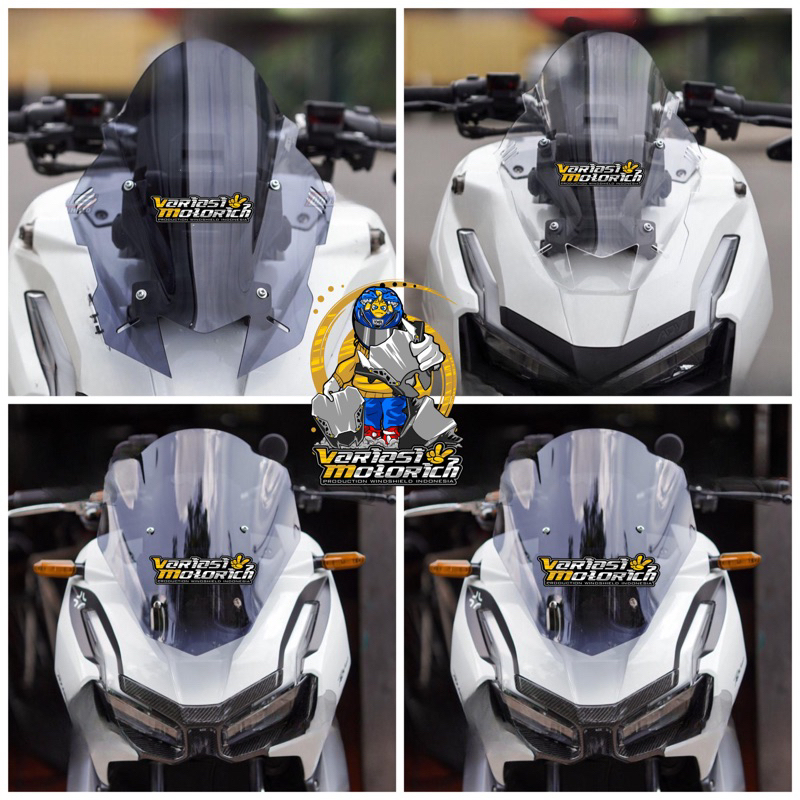 Adv visor (3mm THICK) - adv windshield - adv visor 160 - visor adv 150 ...