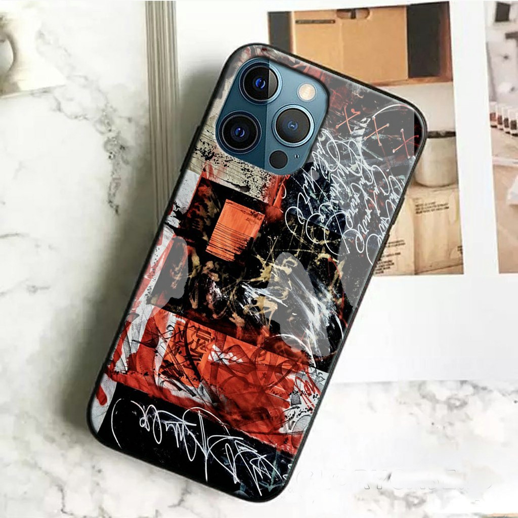 [FC31] FIND Case Motif Glass Softcase - Type IPHONE 12 - Latest IPHONE ...