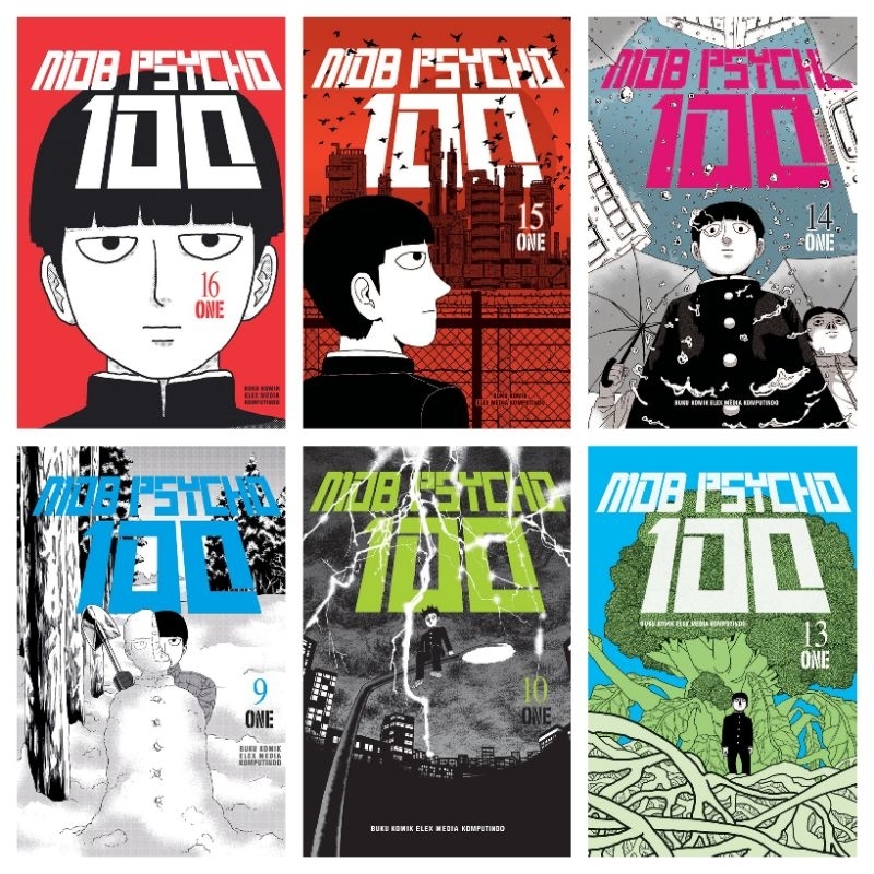Comic Series: Mob Psycho 100- ONE (ready Many Numbers) | Shopee Malaysia