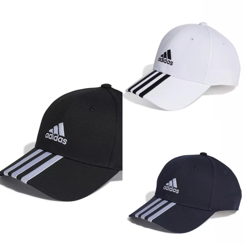 Original Adidas Baseball Cap 3 Stripes Cap Cotton Twill | Shopee Malaysia