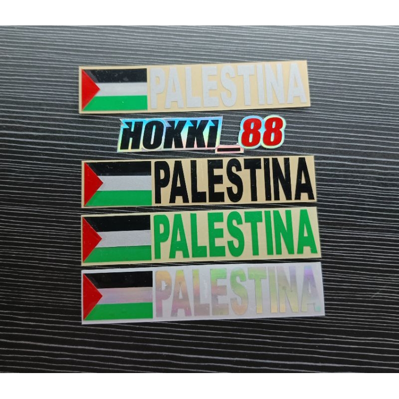 Cutting PALESTINE FLAG STICKER | Shopee Malaysia