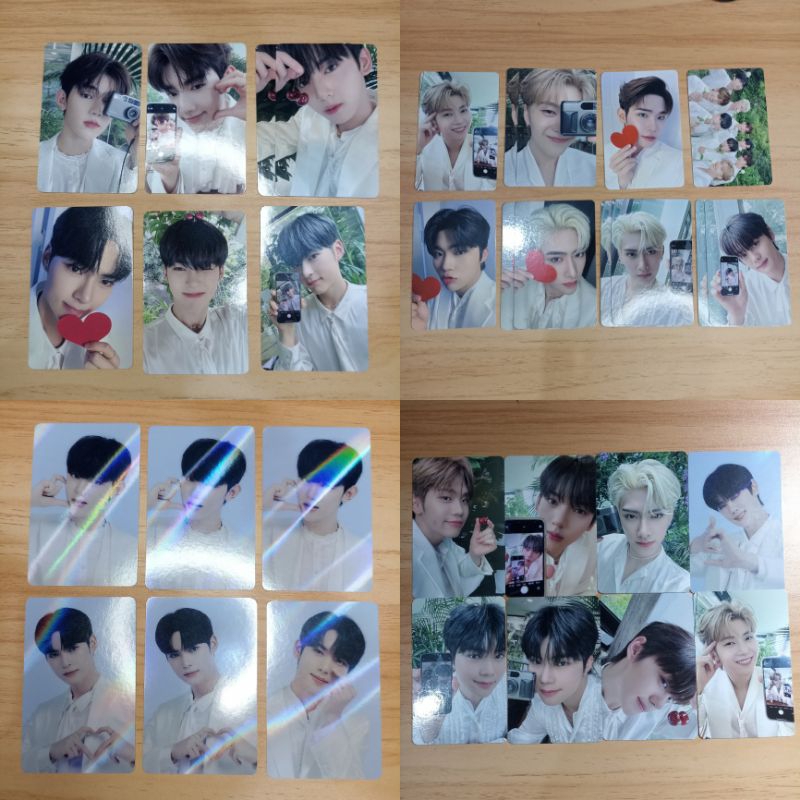 Pc/photocard TC TRADING CARD ZEROBASEONE ZB1 HANBIN, JIWOONG, HAO ...