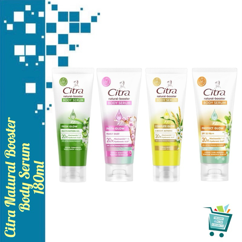 Citra Fresh Glow Body Serum Boosternatural Insta Glow/ Complete Glow ...
