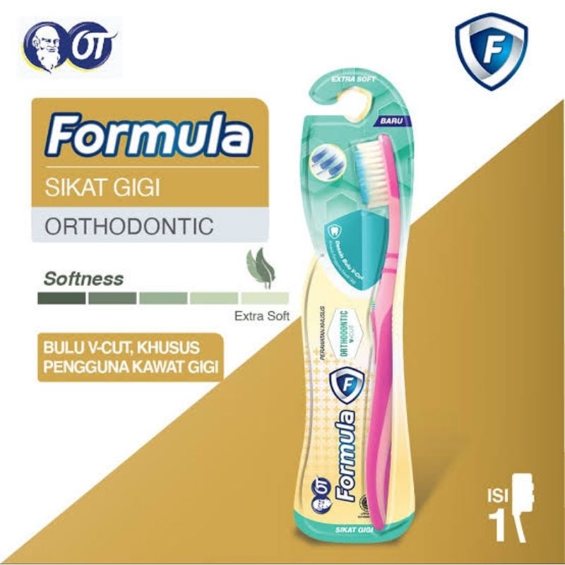 Orthodontic FORMULA Toothbrush | For Braces Users | Shopee Malaysia