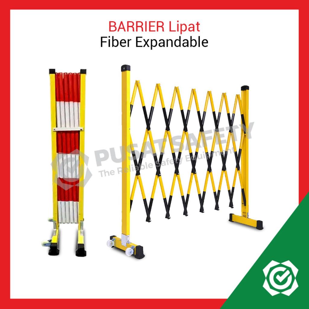 Plastic Fiber Barrier Board Expandable Traffic Road Safety Folding ...
