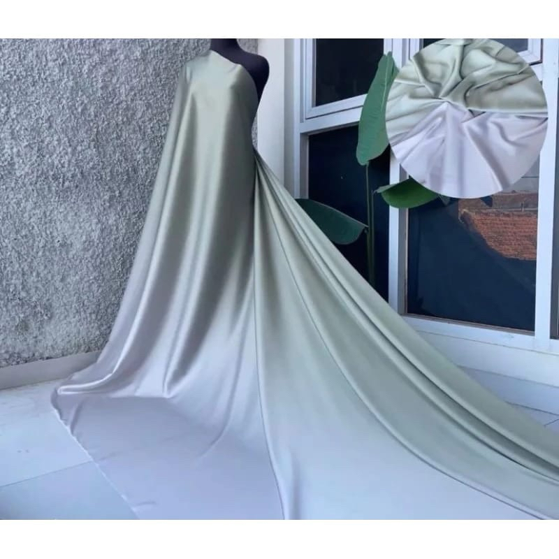 Latest Original silk Color Gradation Fabric | Shopee Malaysia