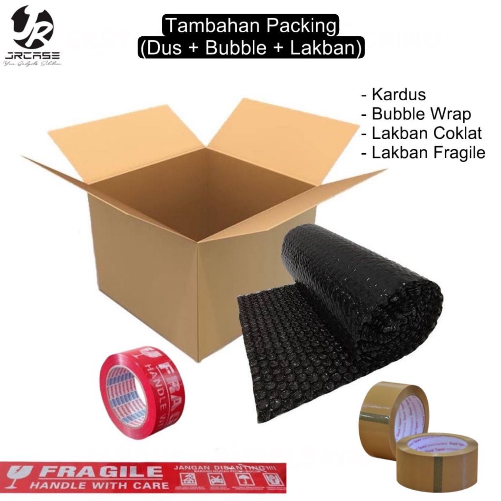 Extra Packing Additional Packing Box Cardboard Buble Bubble Wrap Custom ...