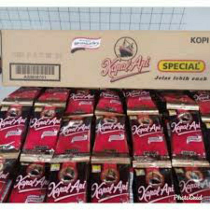 Kapal Api mini powder without sugar 1 carton contains 20 packets x 10 ...
