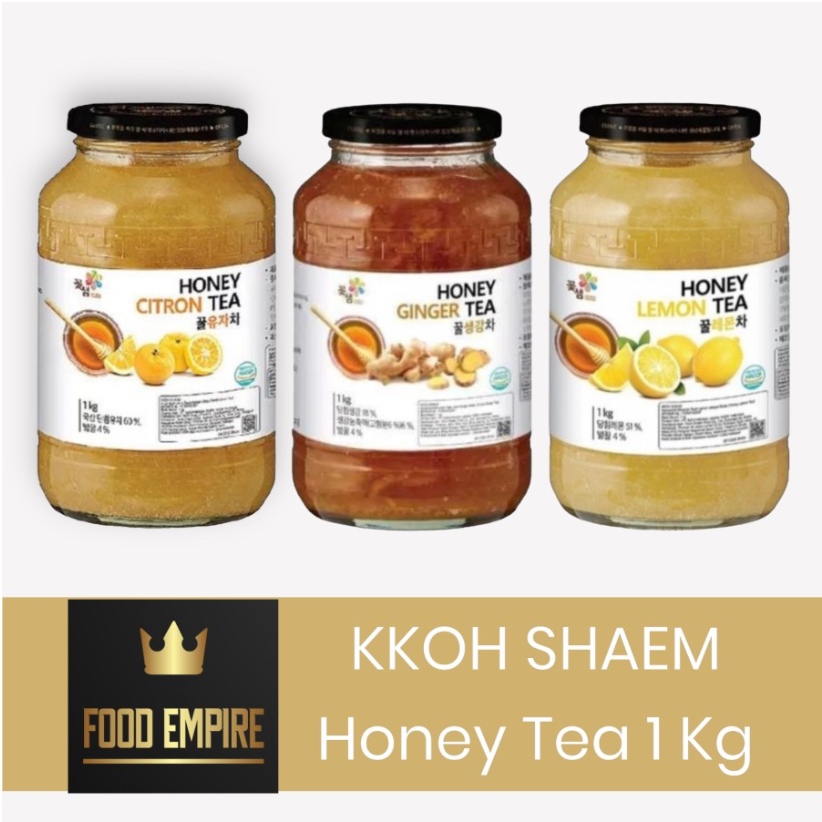 Kkoh SHAEM Honey Tea 1 Kg | Lemon Citron Ginger | Korean Honey Tea ...