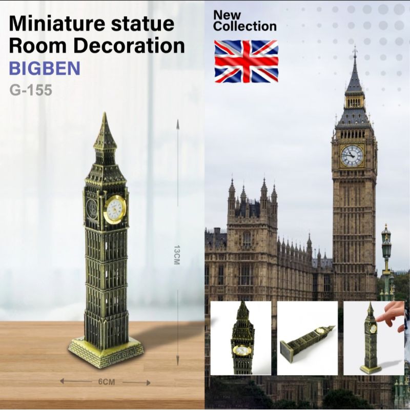 Miniature bigben London 24 cm / Bigben London display / Bigben London ...