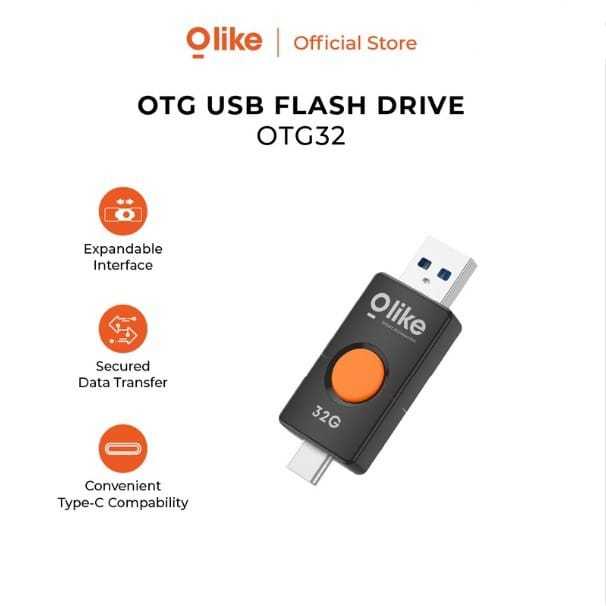 Olike OTG32 OTG64 FLASHDISK USB TYPE-C DUAL-INTERFACE HIGH SPEED USB 3. ...