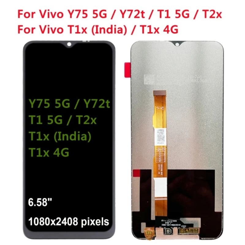 Vivo Y75 5G / Y55S 5G / T1 5G TOUCHSCREEN LCD | Shopee Malaysia