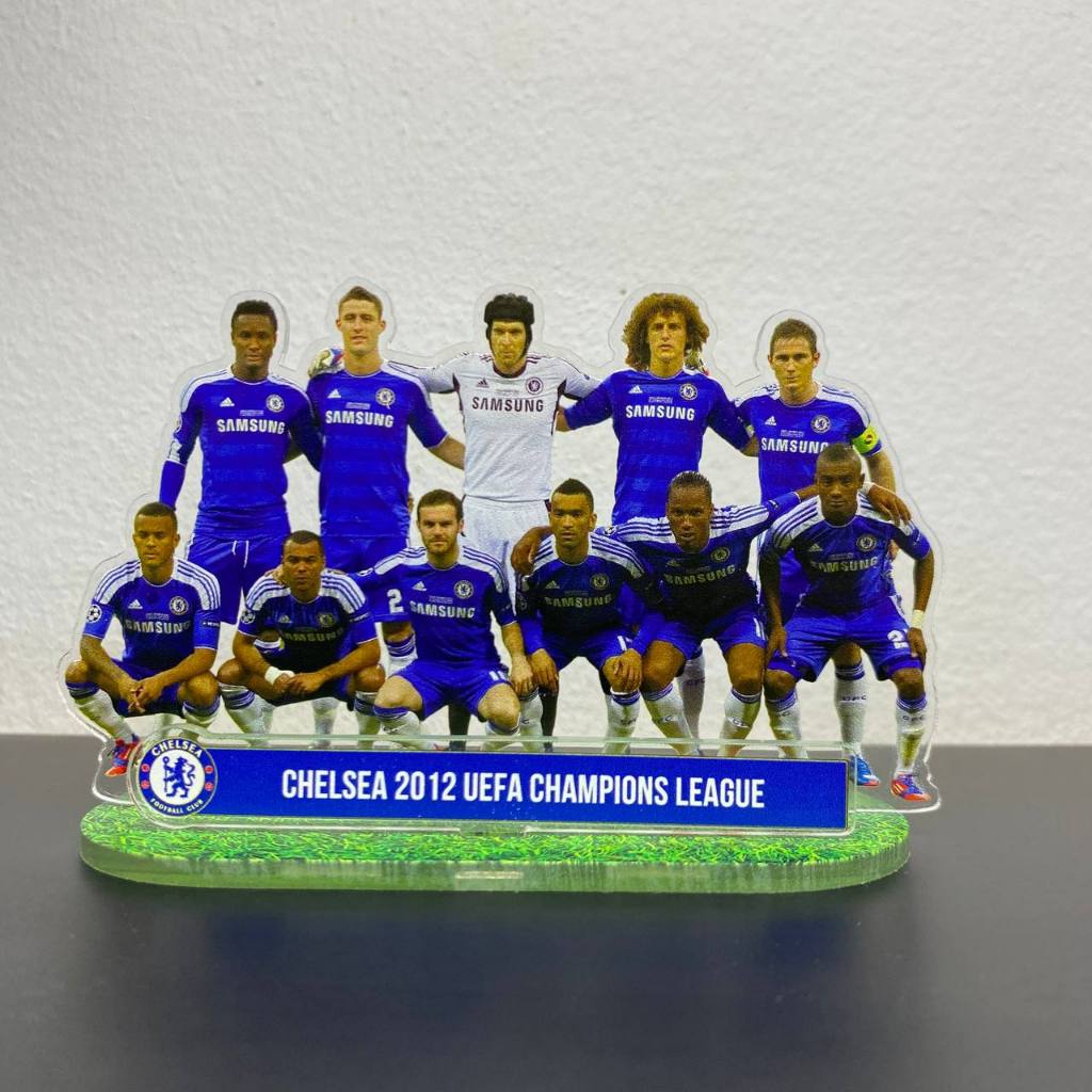 Standee Action Figure Art Starting Eleven Line Up Chelsea FC Champion ...