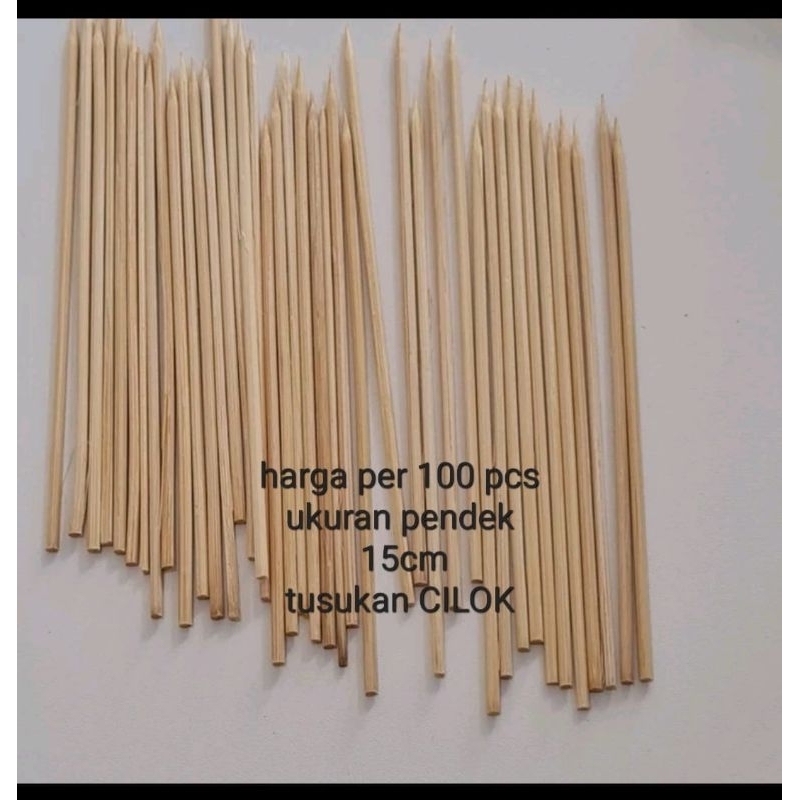 (anrika) Skewer 15cm Contains 100 Sticks | Shopee Malaysia