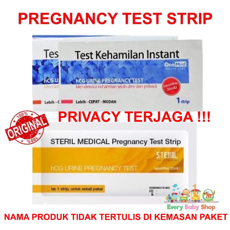 ONEMED STERILE Instant Pregnancy TEST - TEST PACK Pregnancy hCG Urine ...