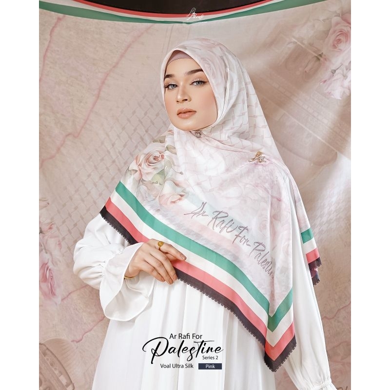Ar RAFI FOR PALESTINE SCARF Quadrilateral PALESTINE Material Of The ...