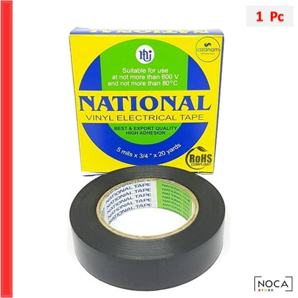 National Electrical Insulation - Tape Box - Vinyl Electrical Tape Box ...
