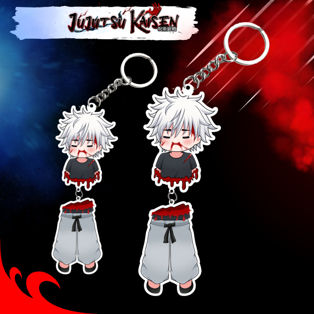 GANTUNGAN Jujutsu kaisen GOJO KIKO key chain | Shopee Malaysia
